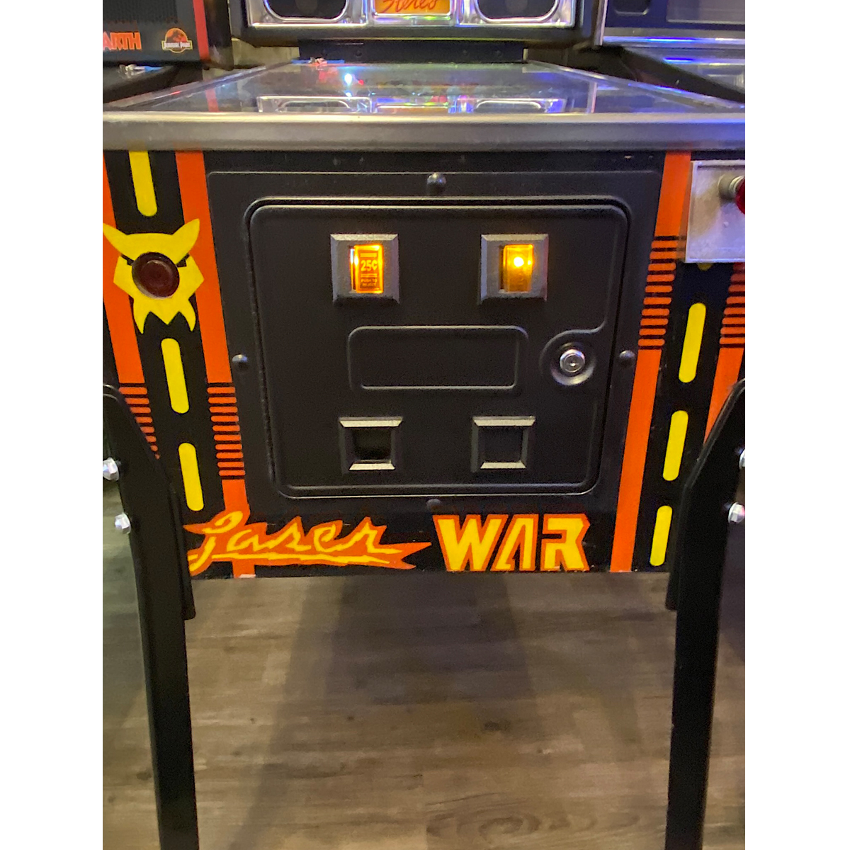 Laser War Pinball Machine - Elite Home Gamerooms