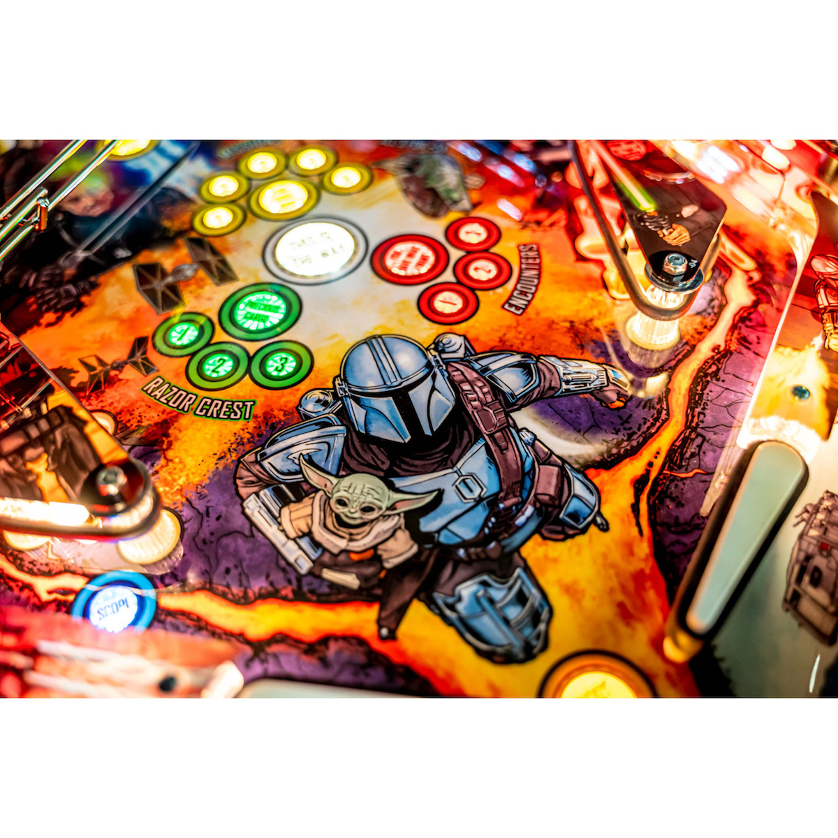 Mandalorian Premium Pinball Machine - Elite Home Gamerooms