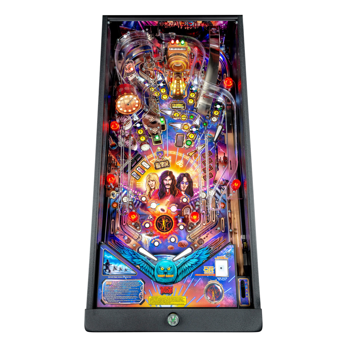 Rush Premium Pinball Machine - Elite Home Gamerooms