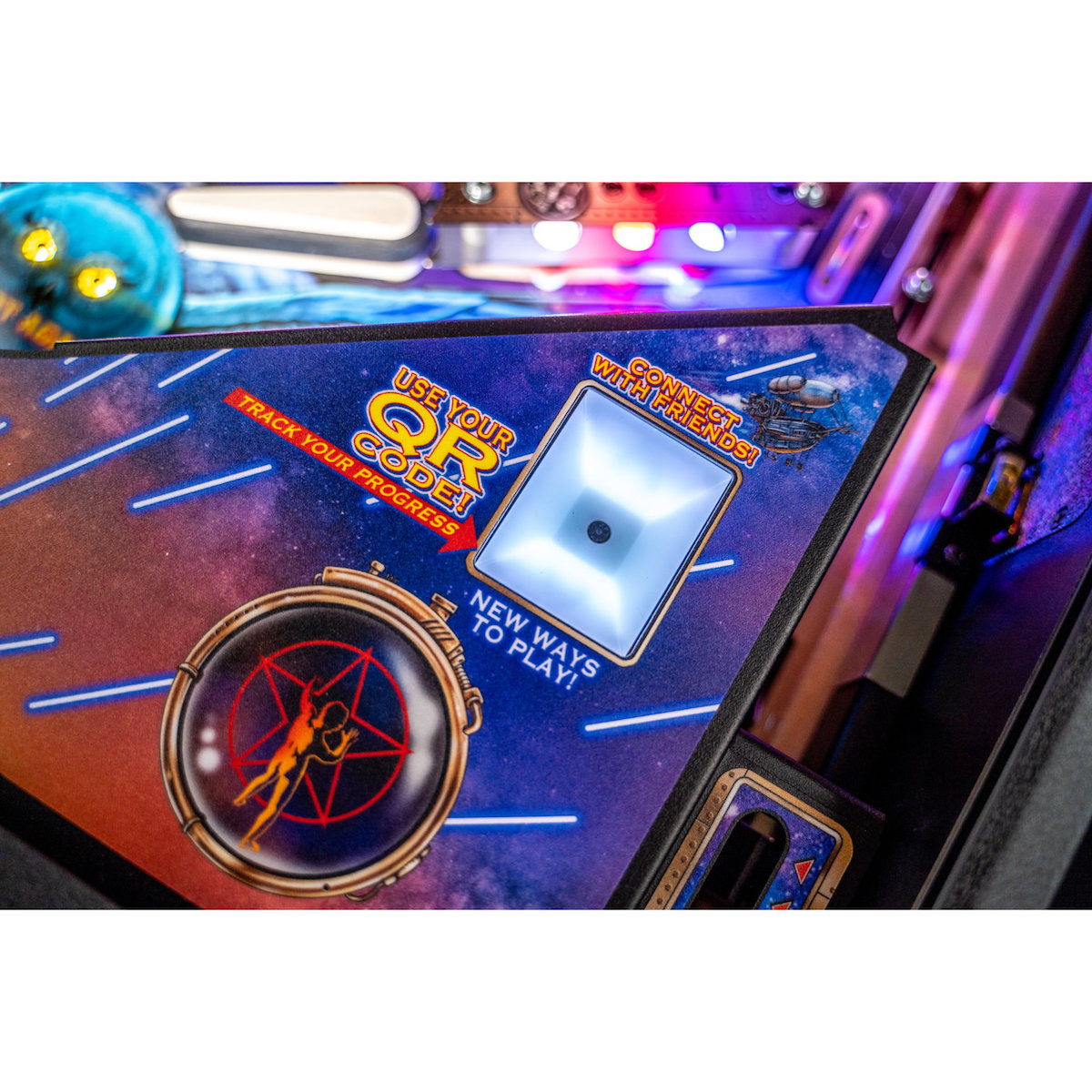 Rush Premium Pinball Machine - Elite Home Gamerooms