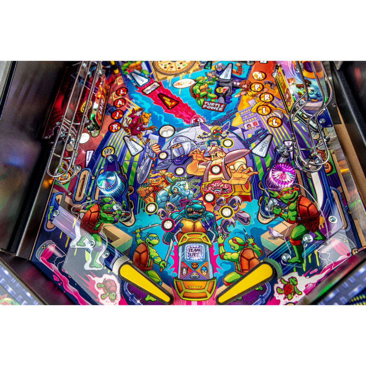 Teenage Mutant Ninja Turtles Premium Pinball Machine - Elite Home Gamerooms