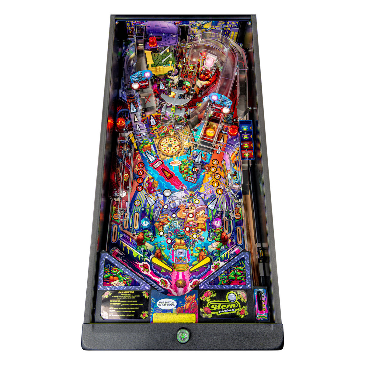 Teenage Mutant Ninja Turtles Premium Pinball Machine - Elite Home Gamerooms