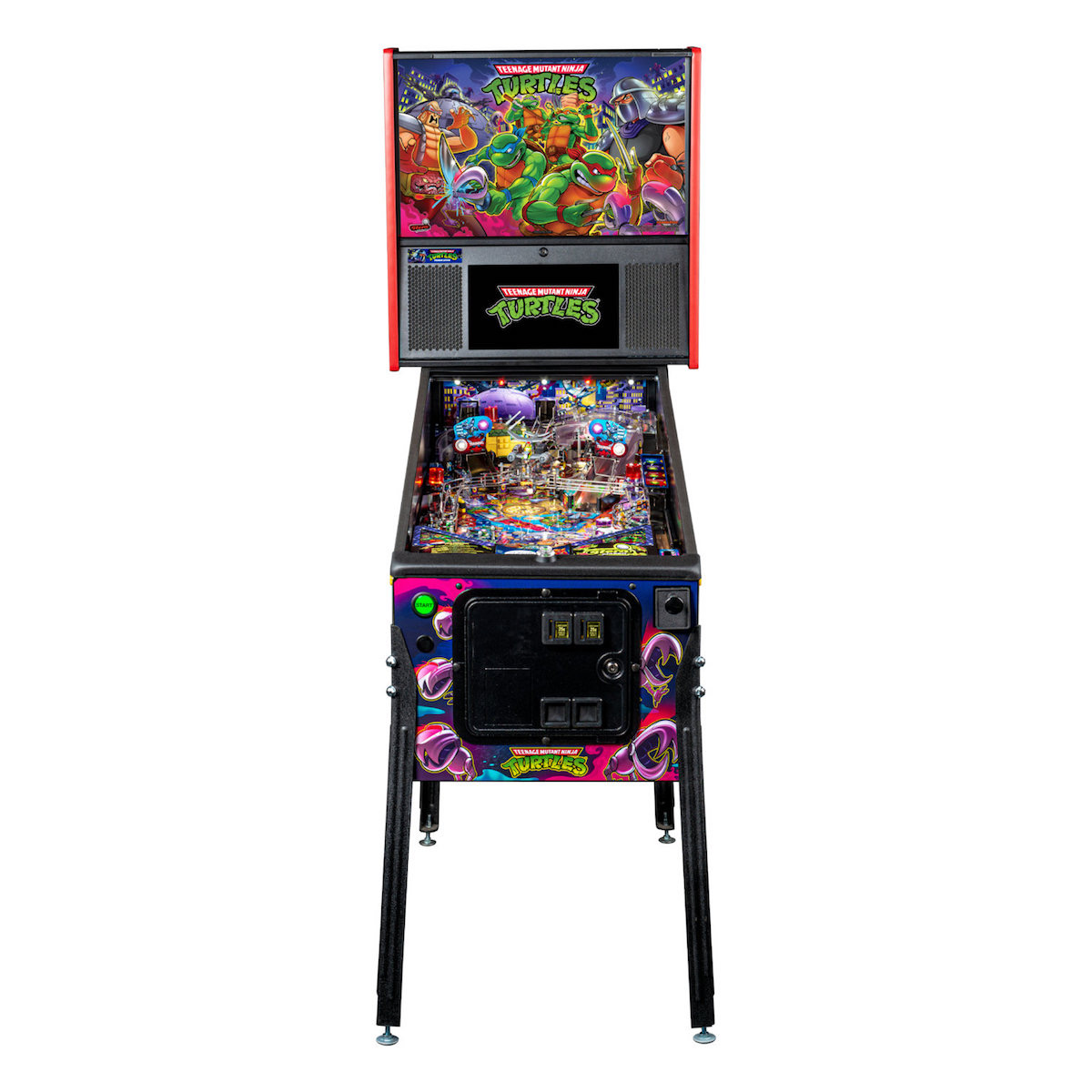 Teenage Mutant Ninja Turtles Premium Pinball Machine - Elite Home Gamerooms