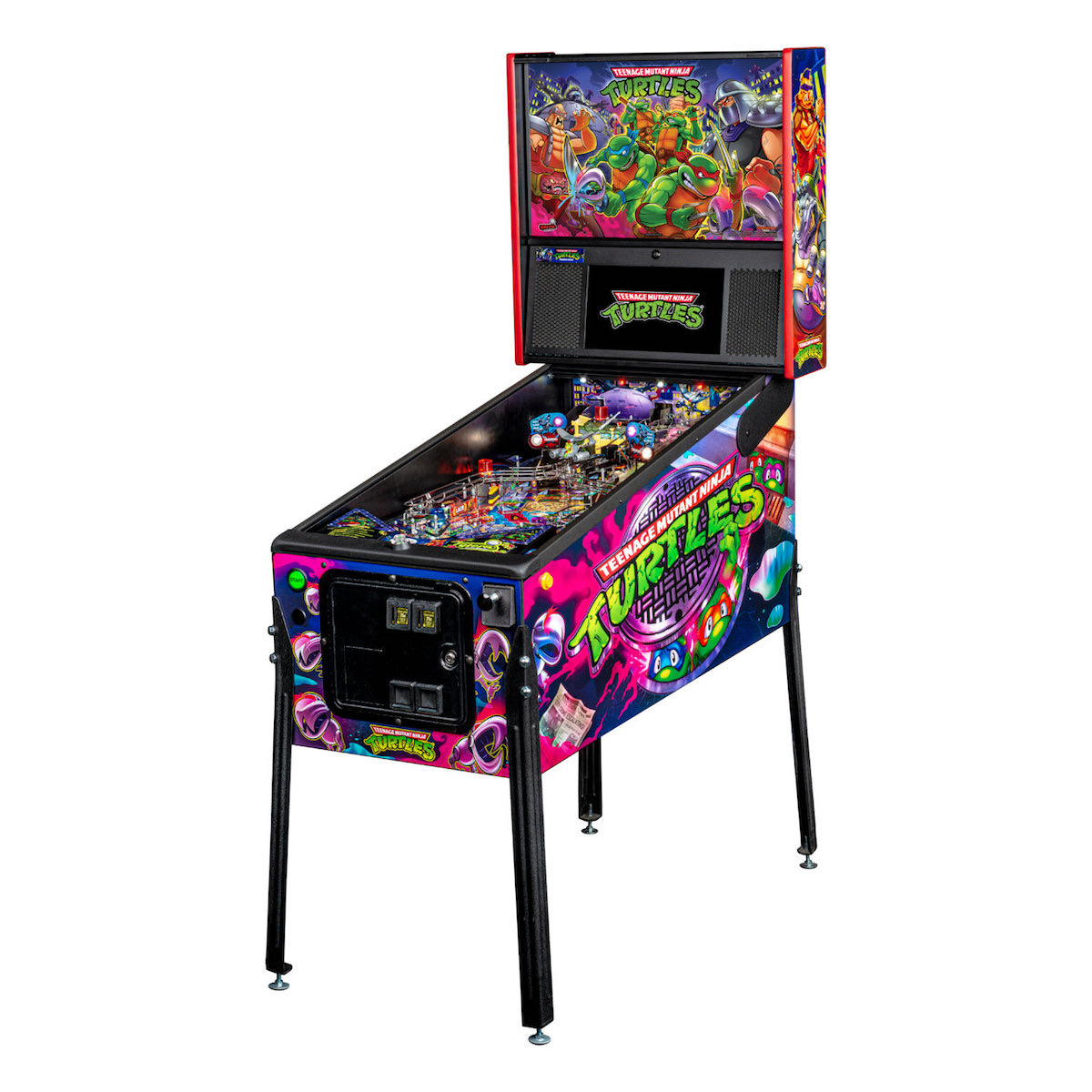 Teenage Mutant Ninja Turtles Premium Pinball Machine - Elite Home Gamerooms