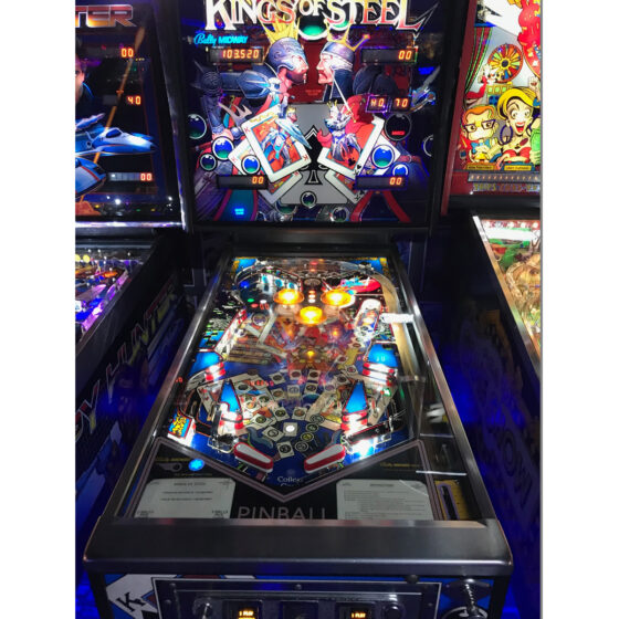 King of Steel Pinball Machine - Elite Home Gamerooms