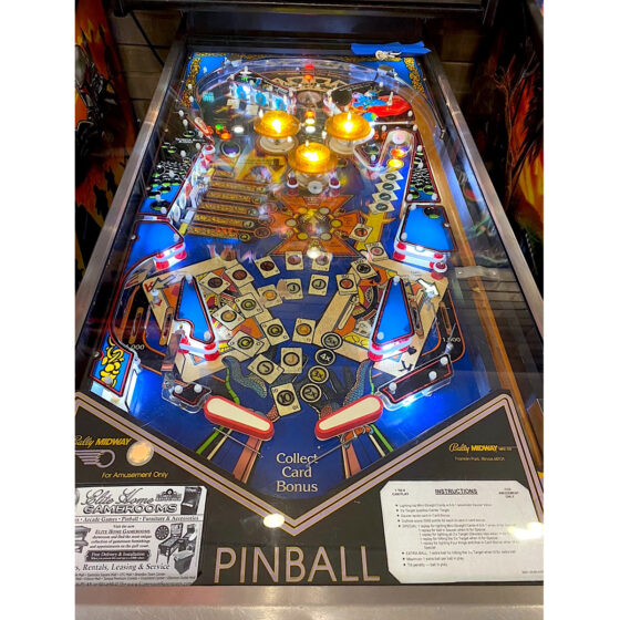 King of Steel Pinball Machine - Elite Home Gamerooms