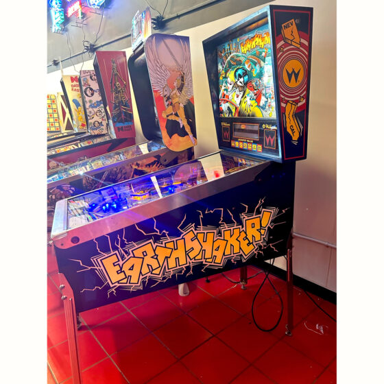 Earthshaker Pinball Machine - Elite Home Gamerooms