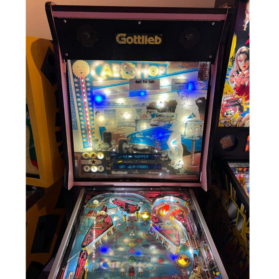 Car Hop Pinball Machine - Elite Home Gamerooms