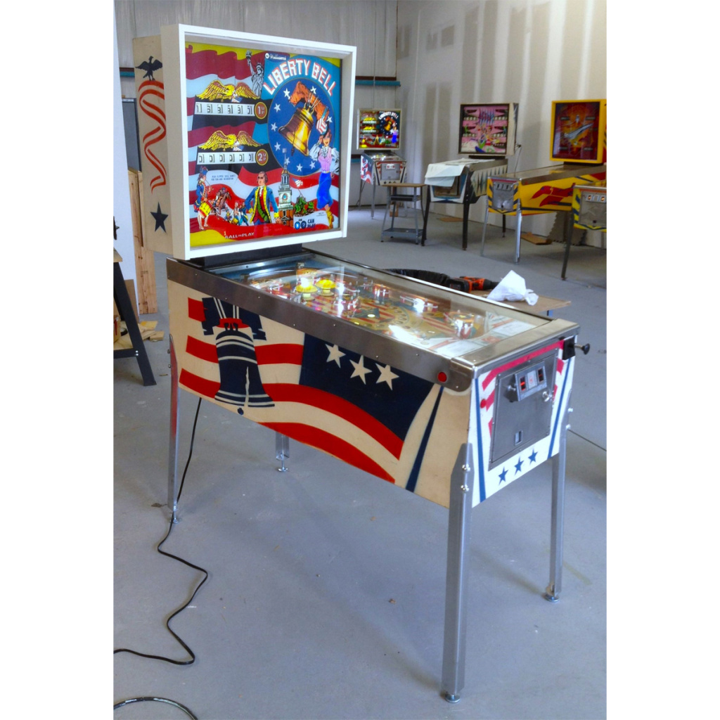 Spirit of 76 Pinball Machine - Elite Home Gamerooms