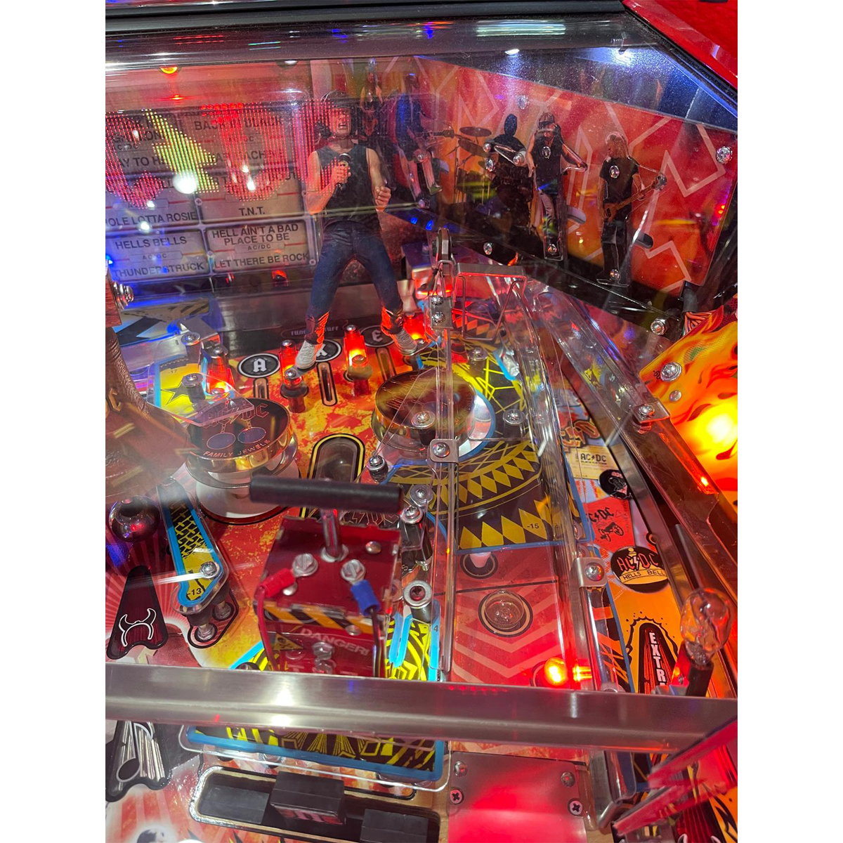 AC/DC Premium Pinball Machine - Upgraded! - Elite Home Gamerooms