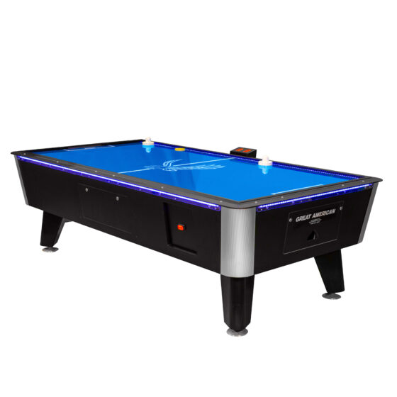 Power Air Hockey Table with Side Scoring - Elite Home Gamerooms