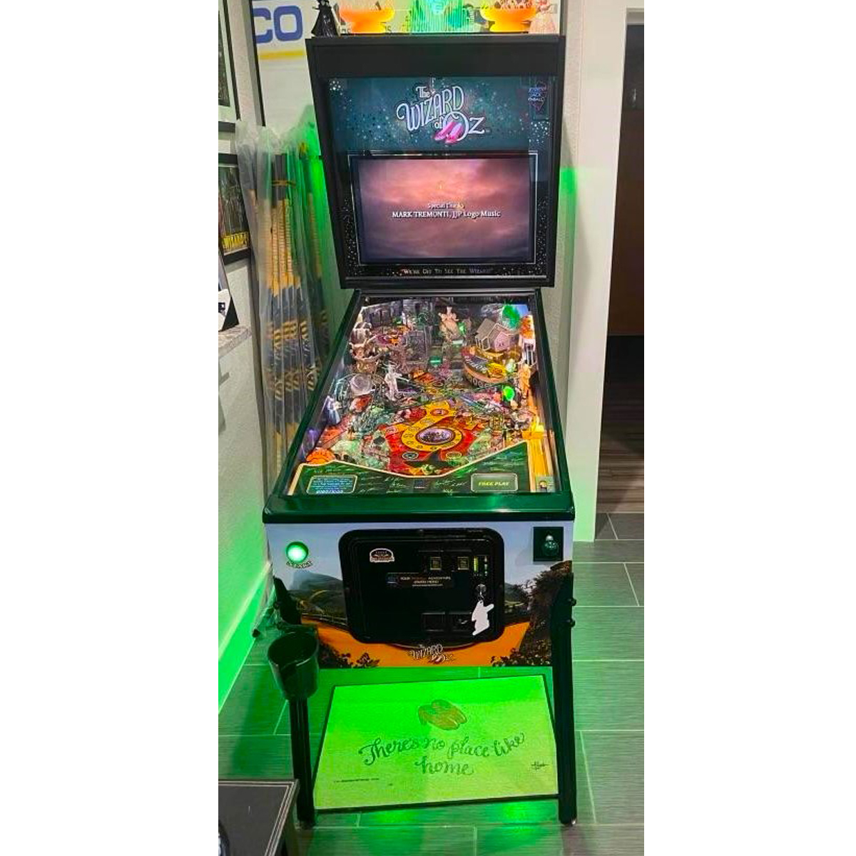 Wizard of Oz Emerald City Edition Pinball Machine - Elite Home Gamerooms