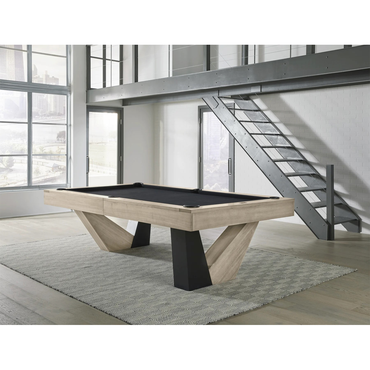 Annex 8' Pool Table (Natural Ash) - Elite Home Gamerooms