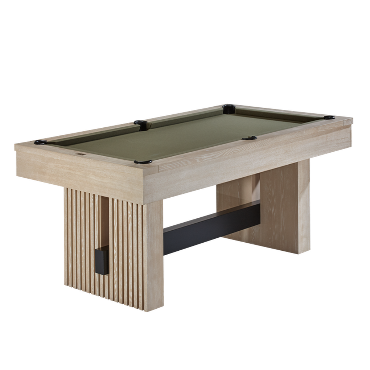 Vancouver 8' Pool Table (Natural Ash) - Elite Home Gamerooms