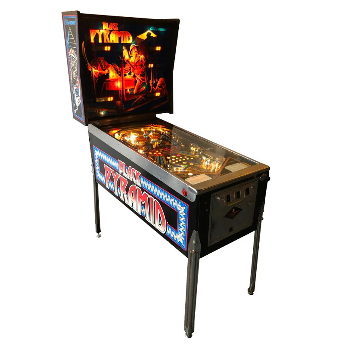 Black Pyramid Pinball Machine - Elite Home Gamerooms