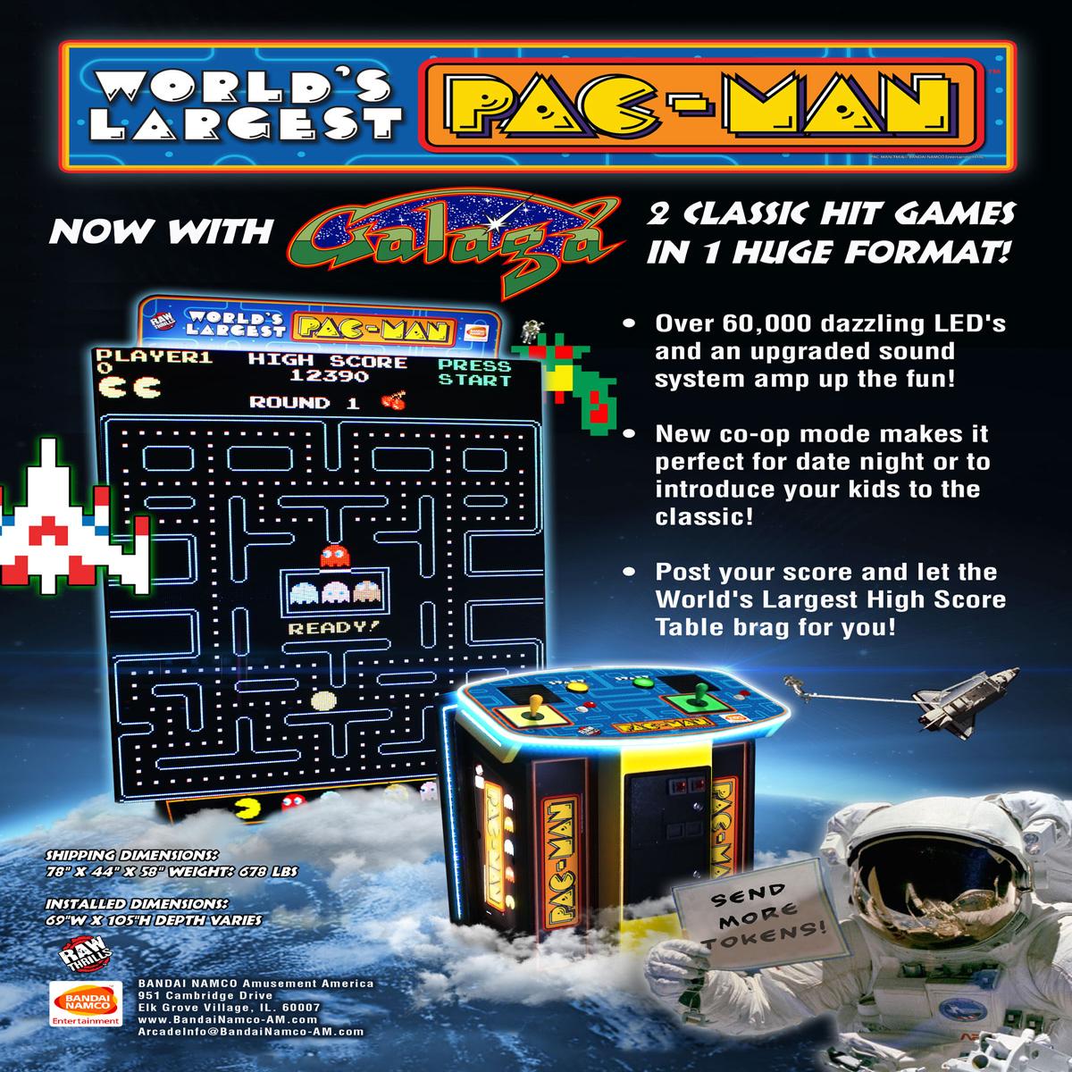 World's Largest Pac-Man - Elite Home Gamerooms