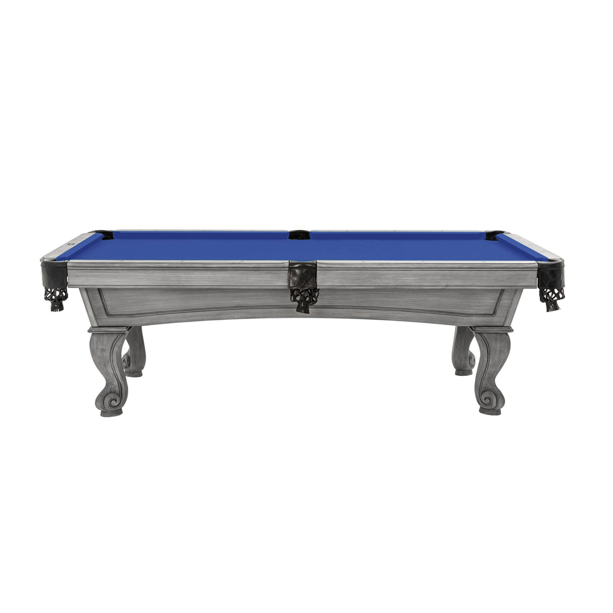 Resolute Pool Table - Ram Horn Legs - Silver Mist - Elite Home ...