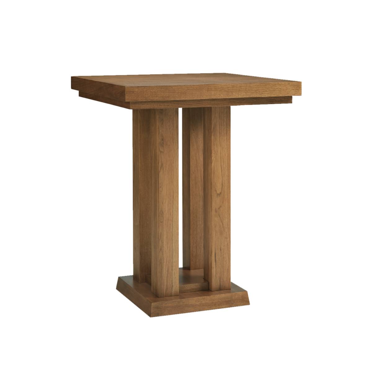 Alta Pub Table (Brushed Walnut) - Elite Home Gamerooms