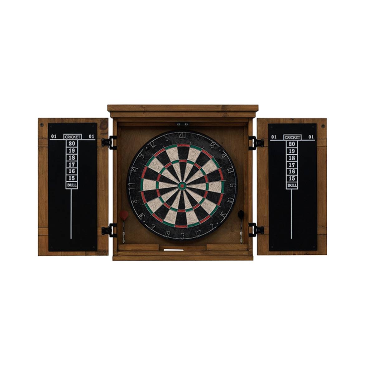 Gateway Dartboard Cabinet (Reclaimed Wood) - Elite Home Gamerooms