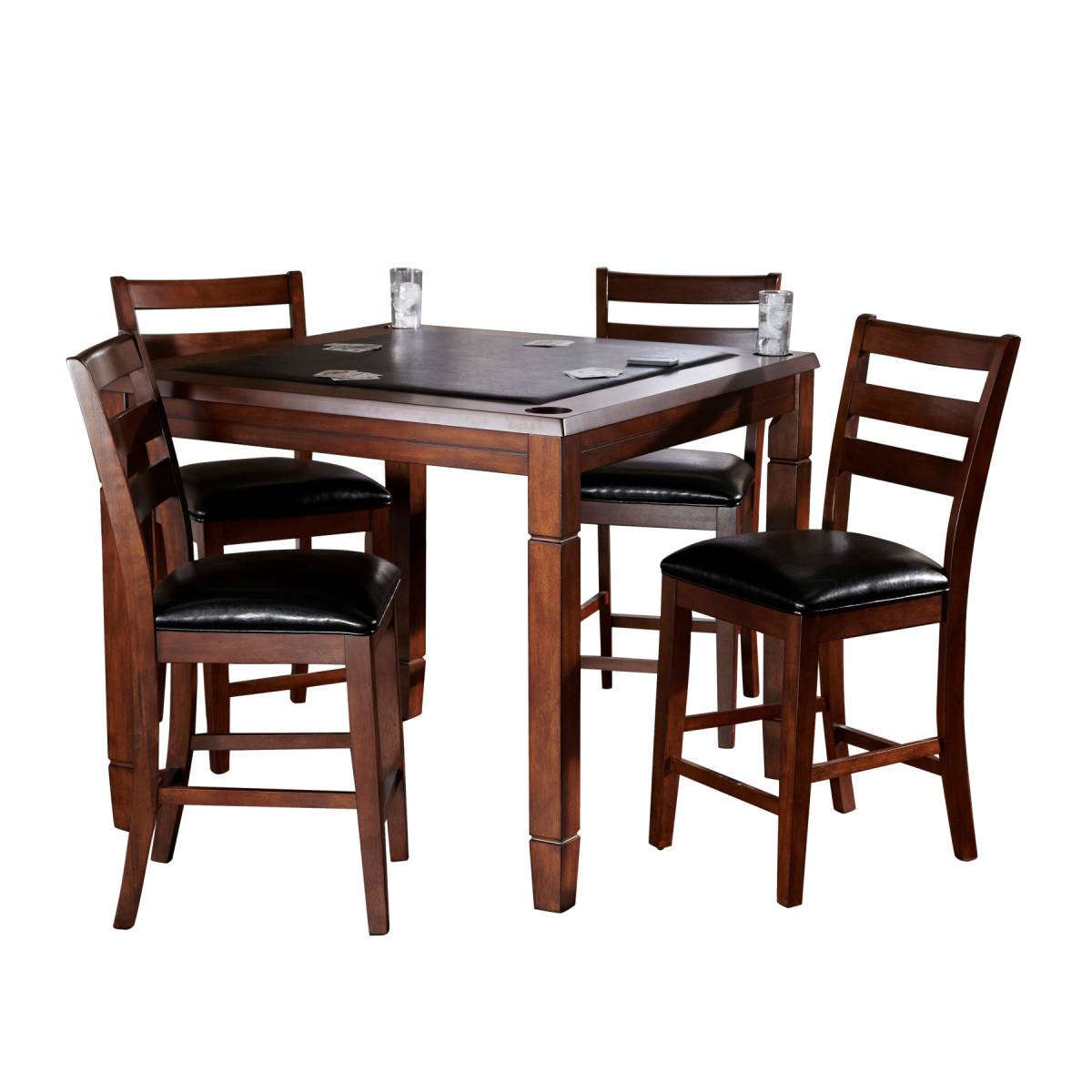 Rosa Game Table (Suede) - Elite Home Gamerooms