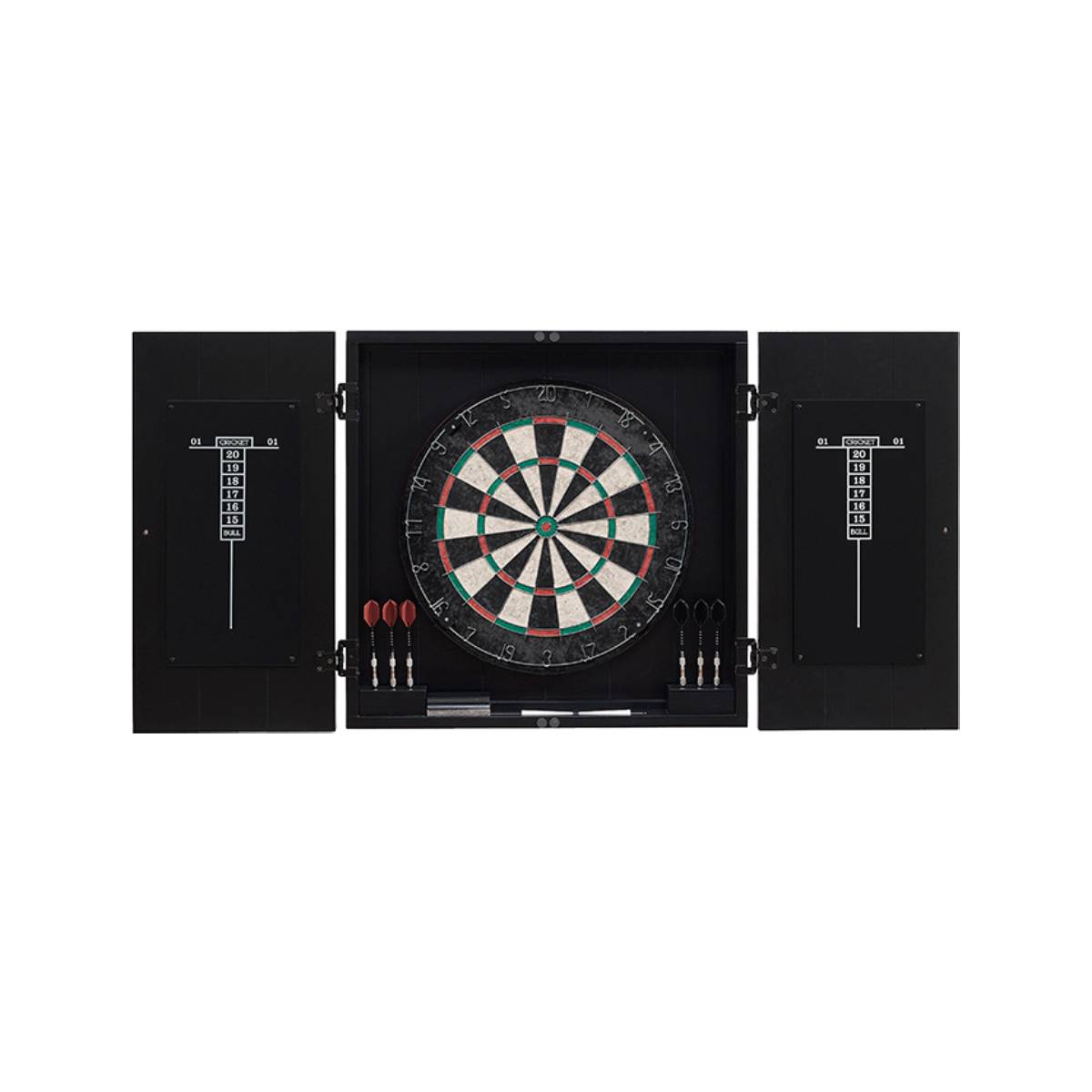 Vienna Dartboard Cabinet (Black) - Elite Home Gamerooms