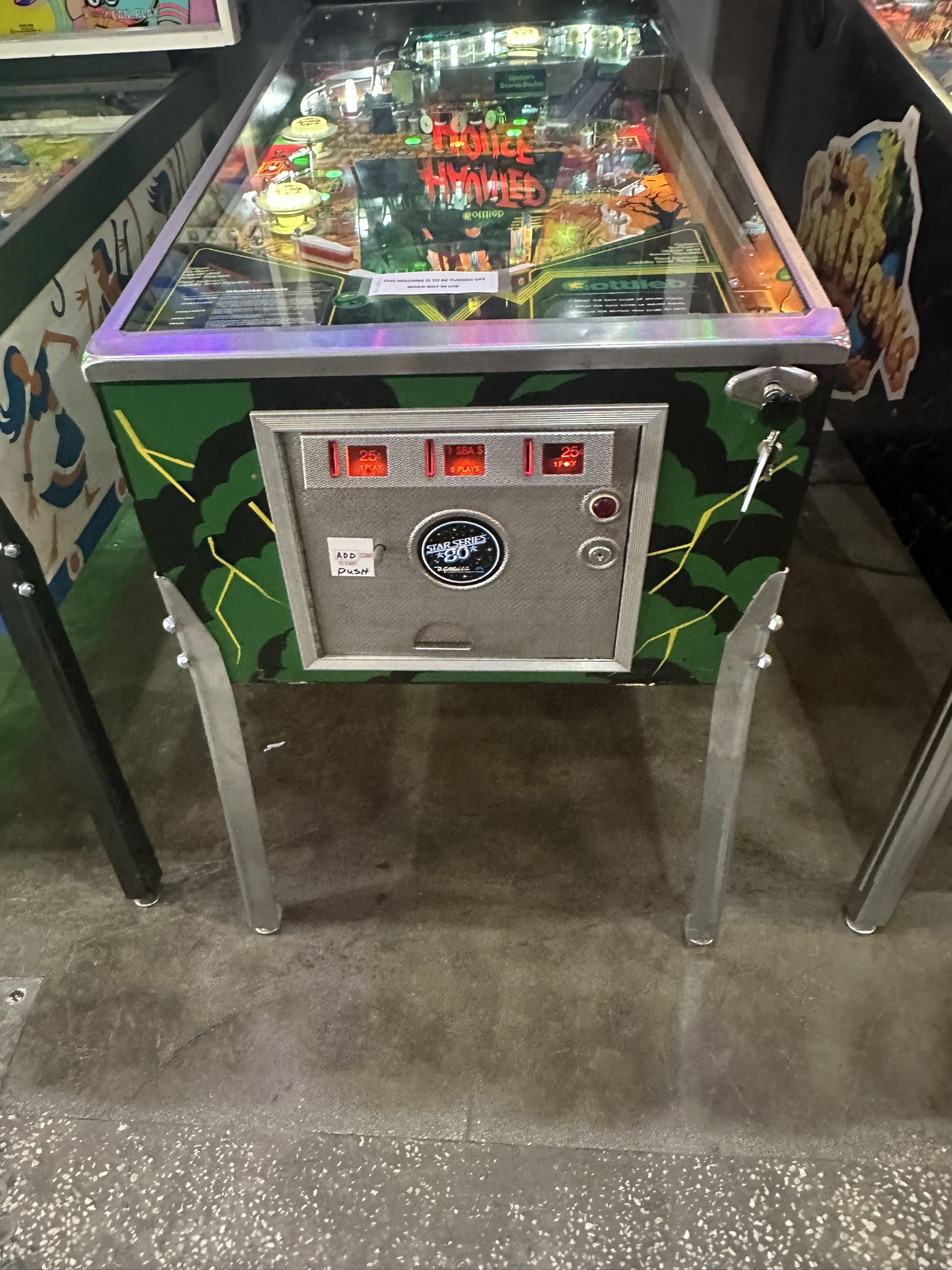 Haunted House Pinball Machine - Elite Home Gamerooms | Order Now